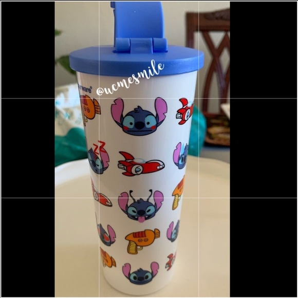 Tupperware | Dining | Tupperware Kids Disney Stitch Tumbler | Poshmark
